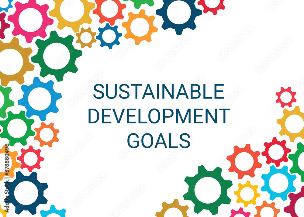 Sustainable Development Goals. Illustration EPS Stock Vector | Adobe Stock