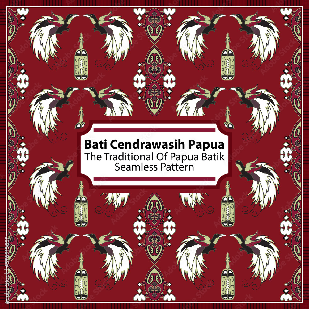 Batik Cenderawasih Papua - The Traditional Of Cenderawasih Papua Batik ...