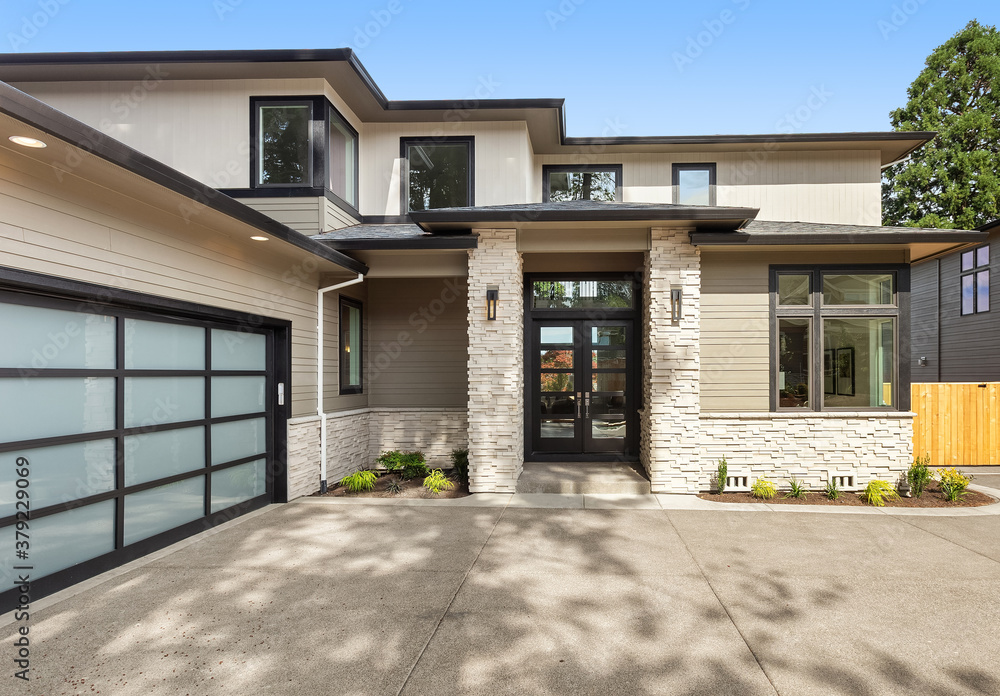 Contemporary Columns Exterior