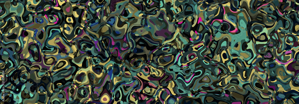 Ilustración de Stock Camo Landing Page Design.Flow Line Texture. Color ...