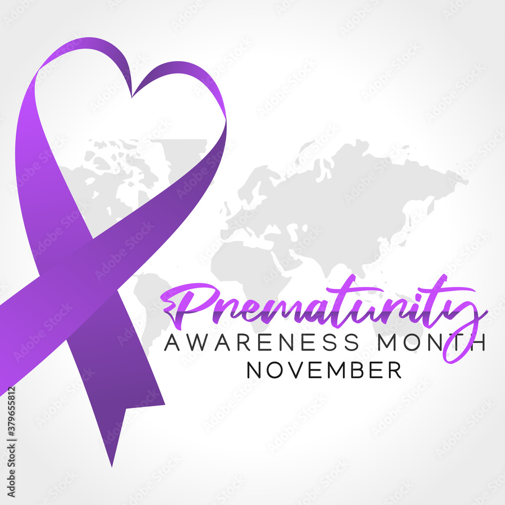 Vector graphic of prematurity awareness month good for prematurity ...