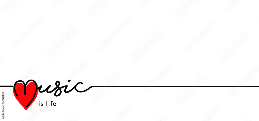 Slogan music. Musical symbol icons for staff and music note background ...