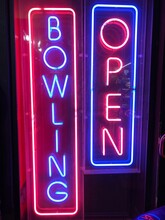 Purple Neon Open Sign Free Stock Photo - Public Domain Pictures