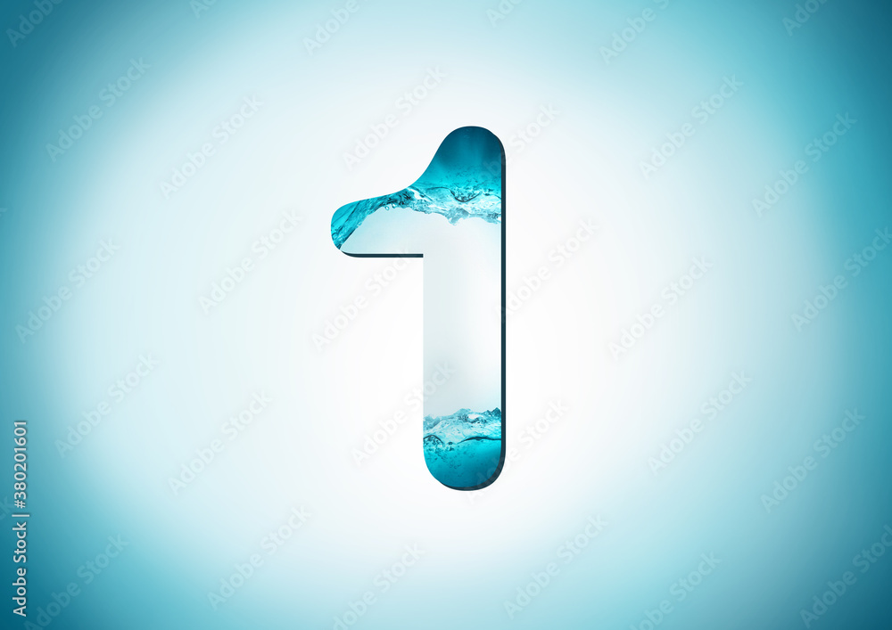 letter of water alphabet, alphabetic water letters, letter a to z and 1 ...