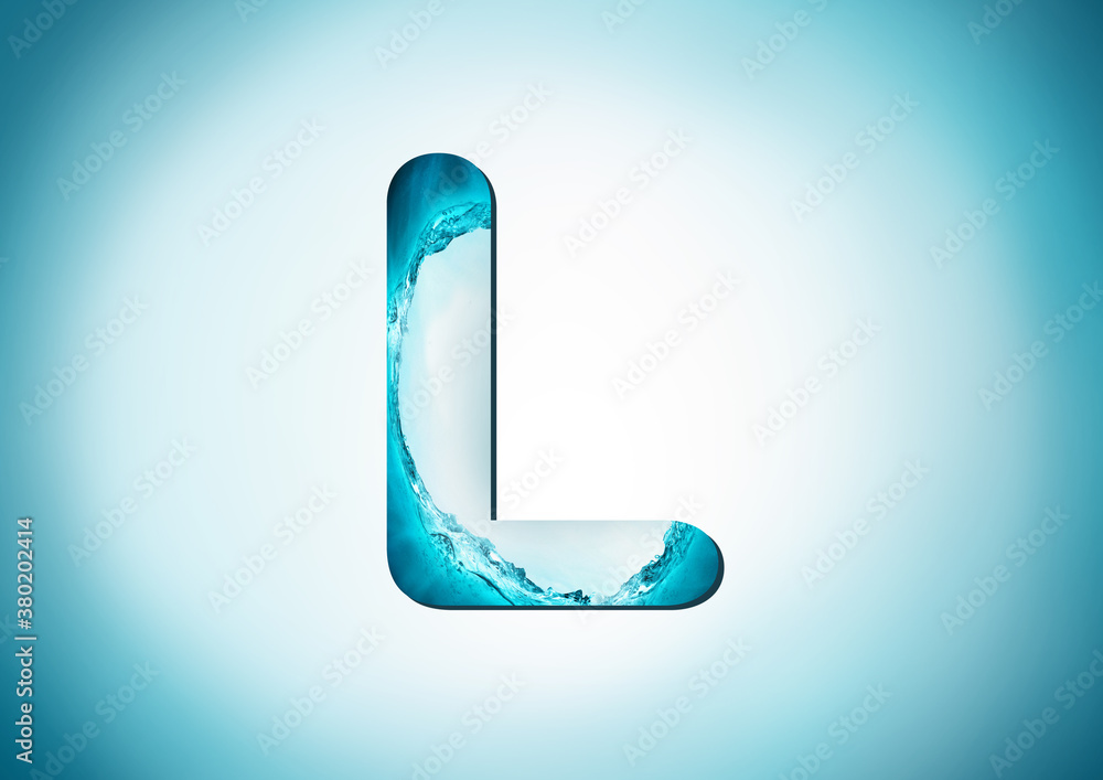 letter of water alphabet, alphabetic water letters, letter a to z and 1 ...