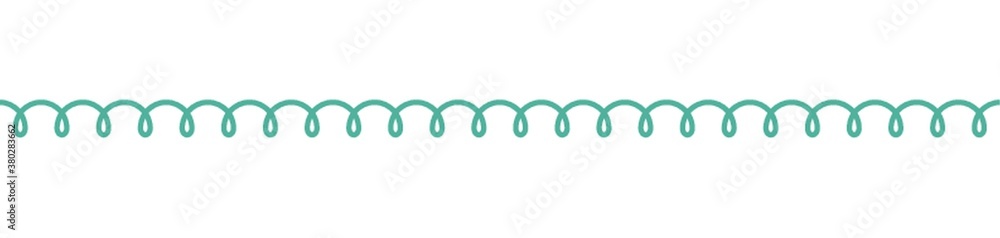 telephone cord pattern border design Stock Vector | Adobe Stock