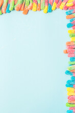 Colorful Candy Border Free Stock Photo - Public Domain Pictures