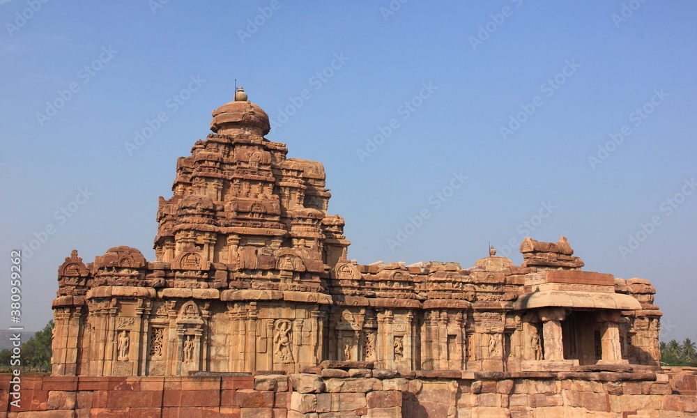 Pattadakal, Paṭṭadakallu or Raktapura, is a complex of Hindu and Jain ...