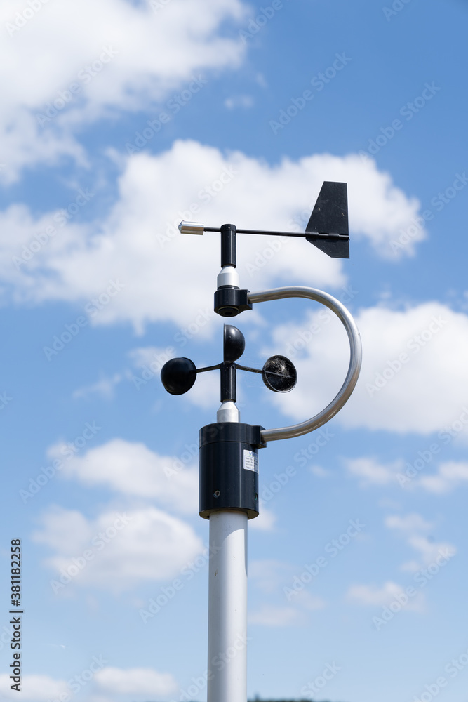 Smart agriculture and farm technology weatherstation anemometer ...