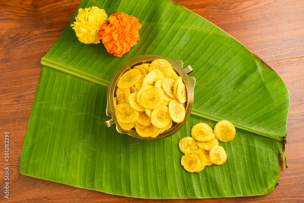 Kerala banana chips for Onam festival popular deep fried snack ...