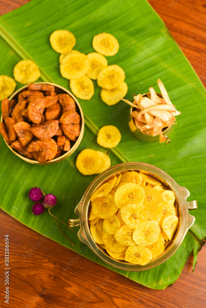 Kerala banana chips for Onam festival popular deep fried snack ...