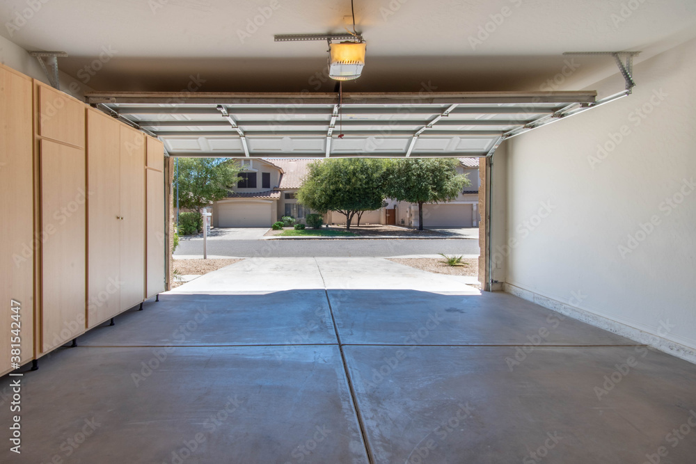 Open Garage Stock Photo | Adobe Stock