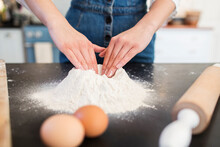Kitchen, Girl, Flour, Cook Free Stock Photo - Public Domain Pictures