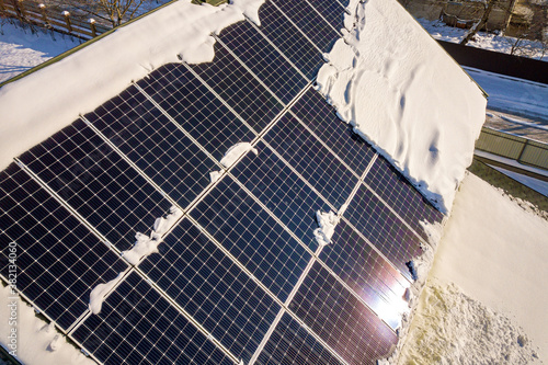 Snow on solar panels Images - Search Images on Everypixel