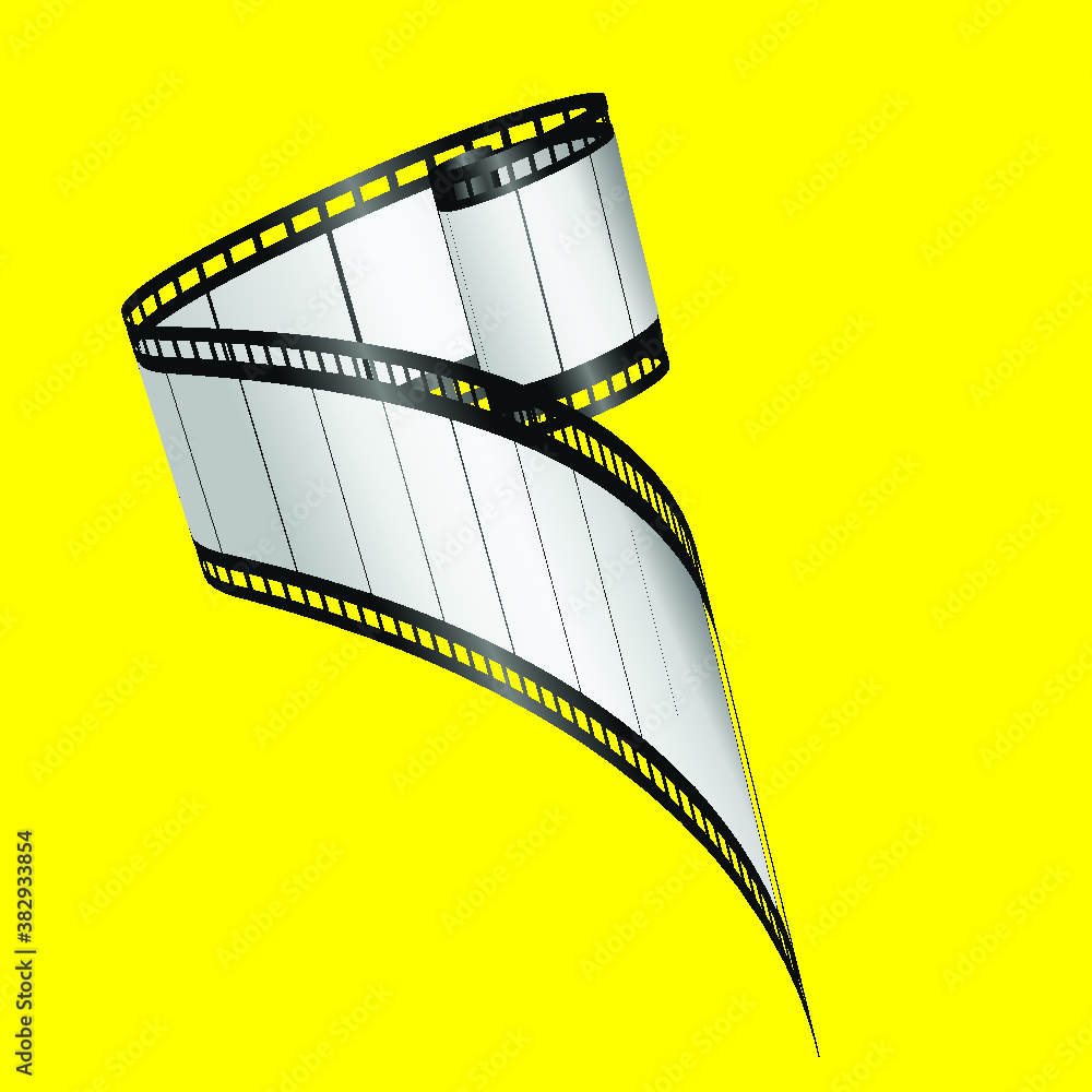 Movie Film clip art Stock Vector | Adobe Stock
