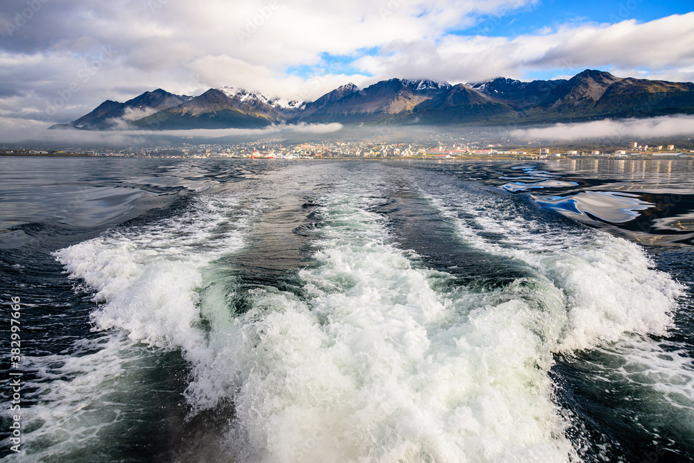 Beagle Channel is a strait in Tierra del Fuego Archipelago on the ...