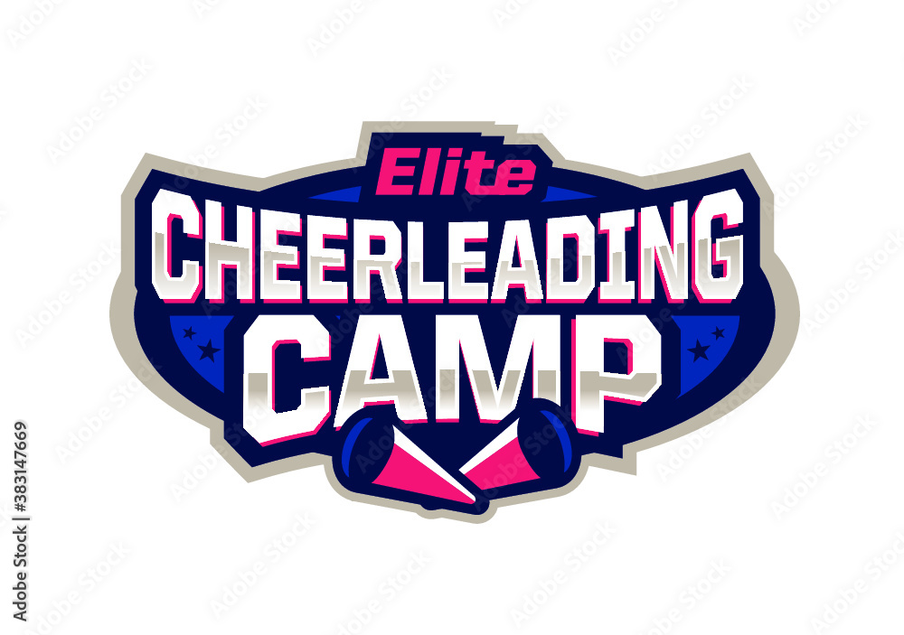 Cheerleading Camp Logo の Stock ベクター | Adobe Stock