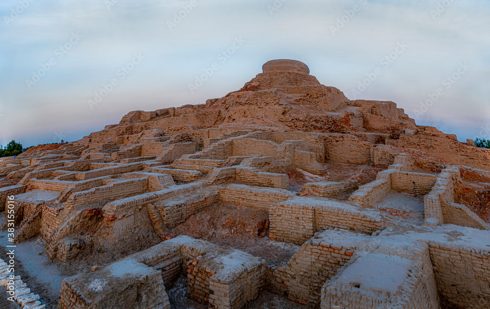 Mohenjo-daro is an archaeological site in the province of Sindh ...