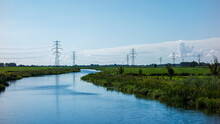 Landscape, River, High-voltage Pylon Free Stock Photo - Public Domain ...