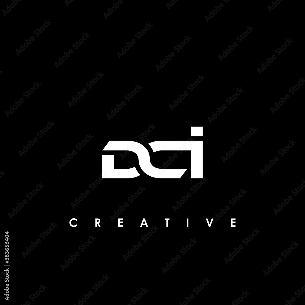 DCi Letter Initial Logo Design Template Vector Illustration Stock ...