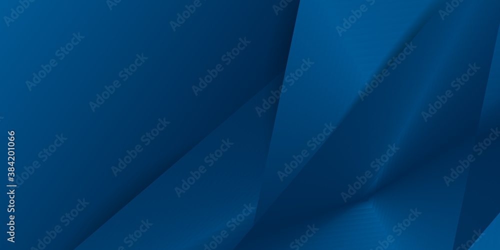 Modern blue abstract presentation background with shadow 3d layered ...