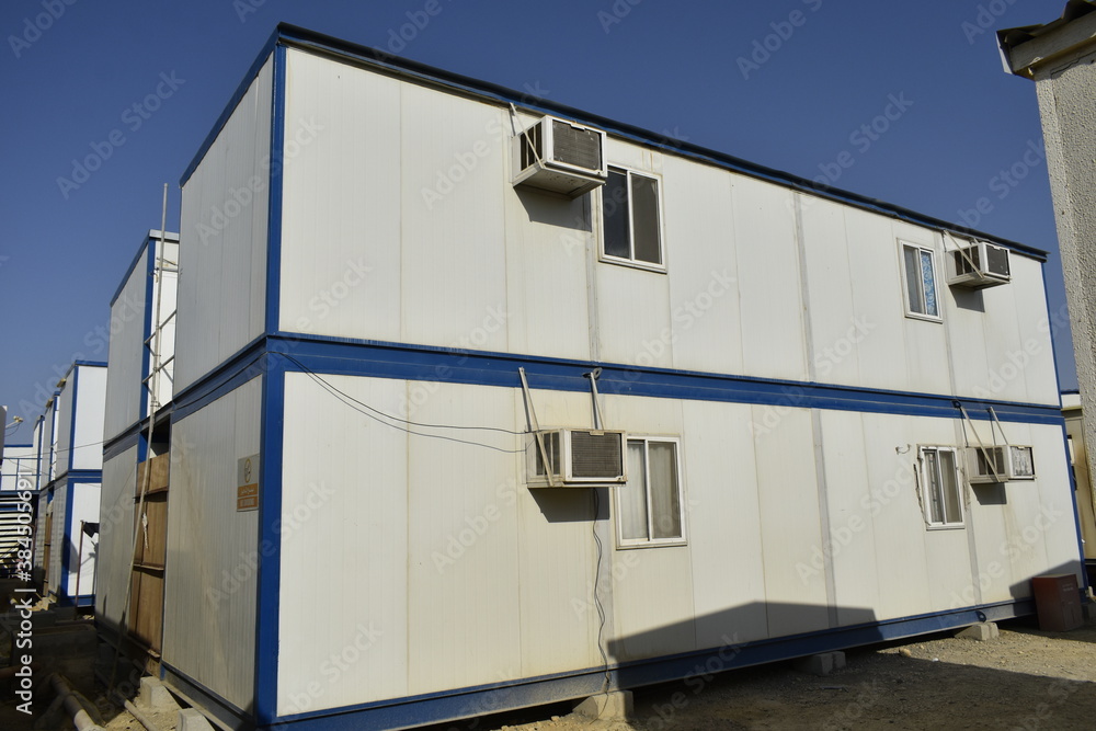 Portacabin, porta cabin, temporary labors camp , Mobile building in ...