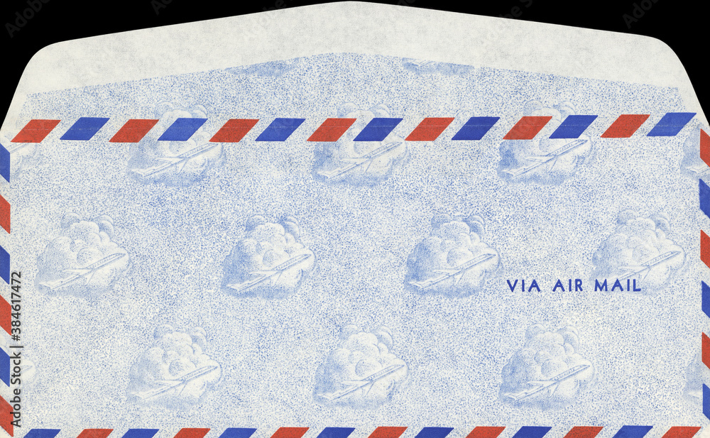 Luftpost airmail air mail briefumschlag umschlag evelope blank blanco ...