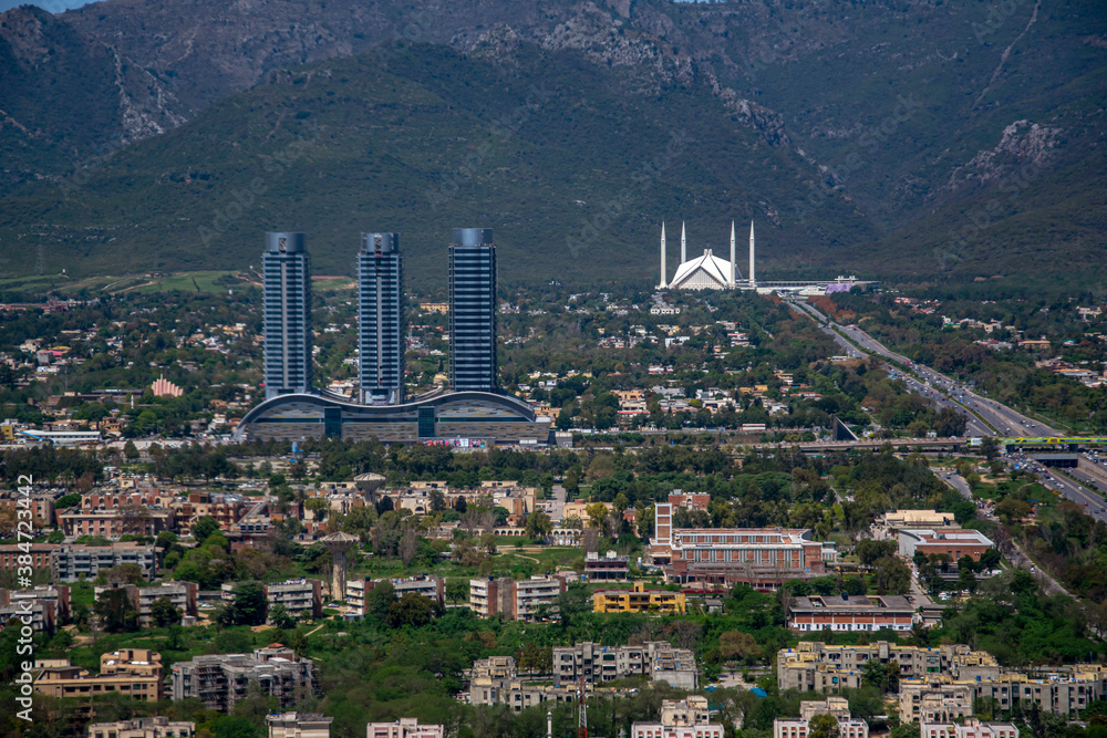 Foto de Stock an aerial cityscapes and landscape photography of ...