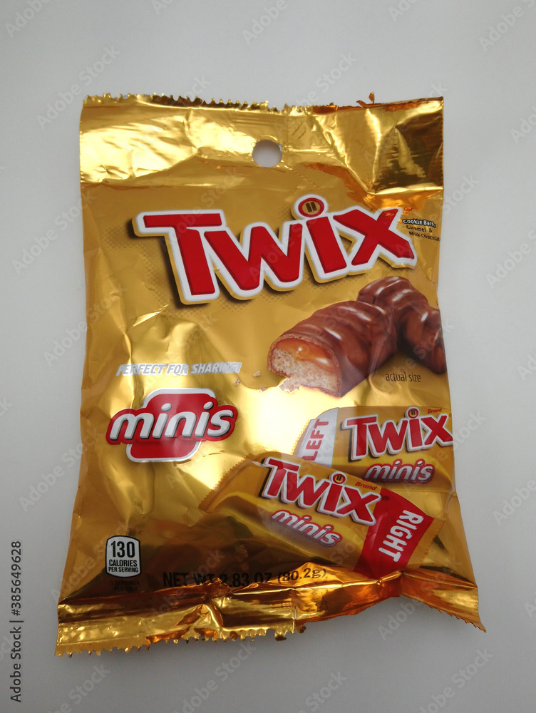 Twix minis cookie bar caramel and milk chocolate in Manila, Philippines ...