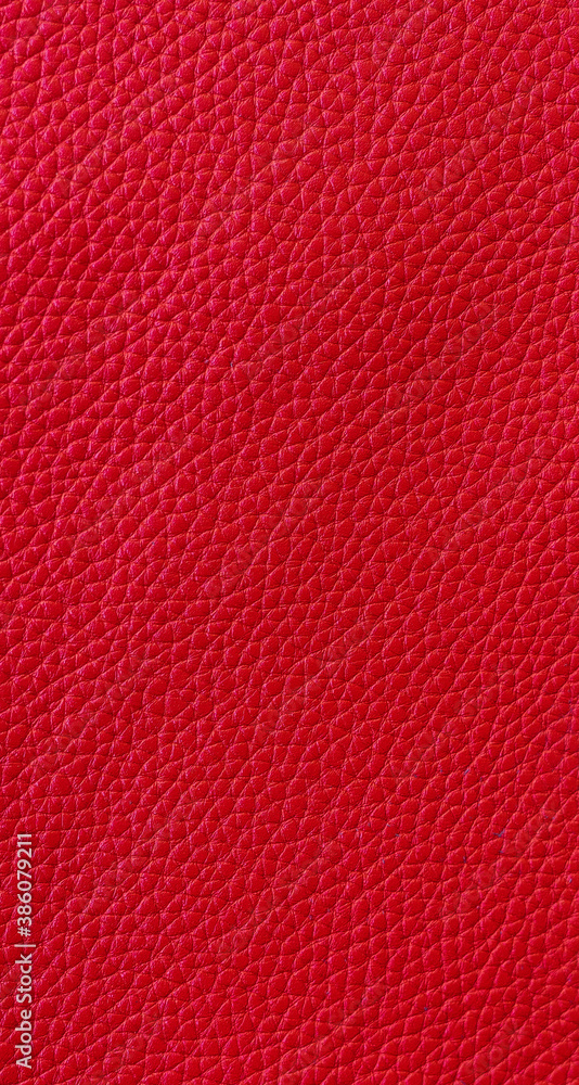 calf skin texture in red color Stock Photo | Adobe Stock