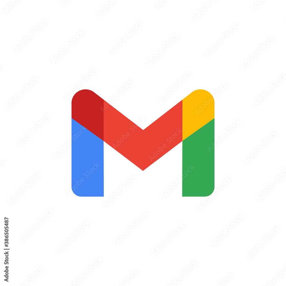 Gmail logo. Google product. Icon of logotype gmail. Editorial vector ...