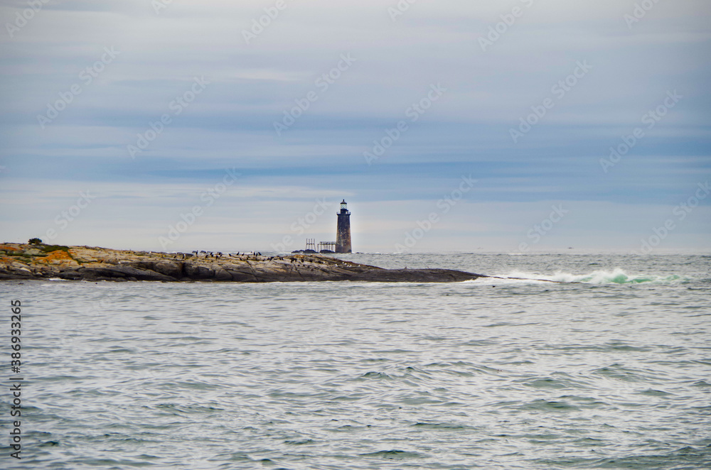 Ram Island Ledge Light Station lighthouse is a secluded way point for ...
