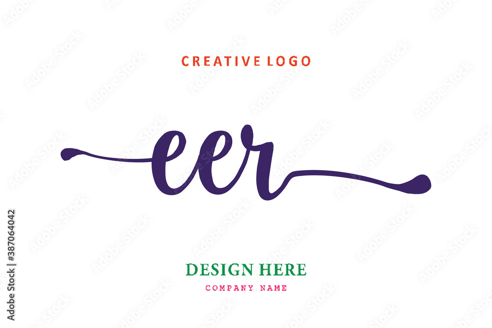 logo composition of the letter EER is simple, easy to understand and ...