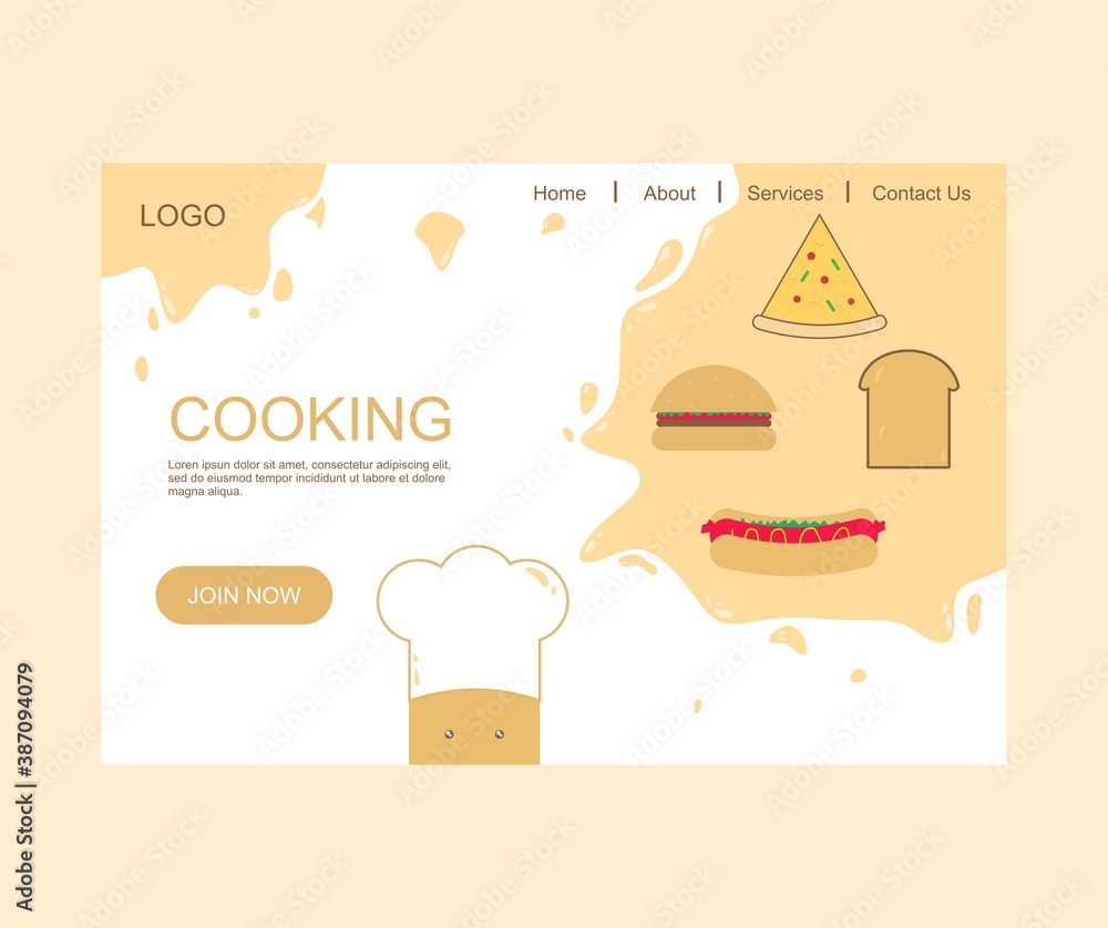 design about food web appearance Stock Vector | Adobe Stock