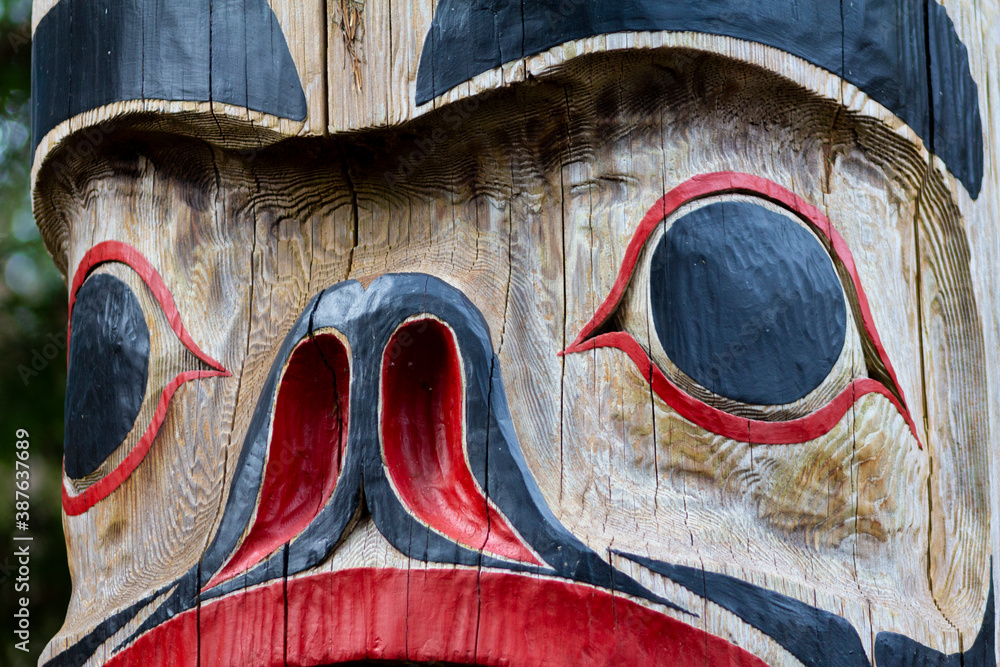 Totem art Stock Photo | Adobe Stock