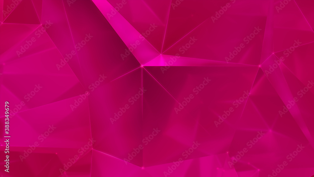 Futuristic, High Tech, hot pink background, with network lines ...
