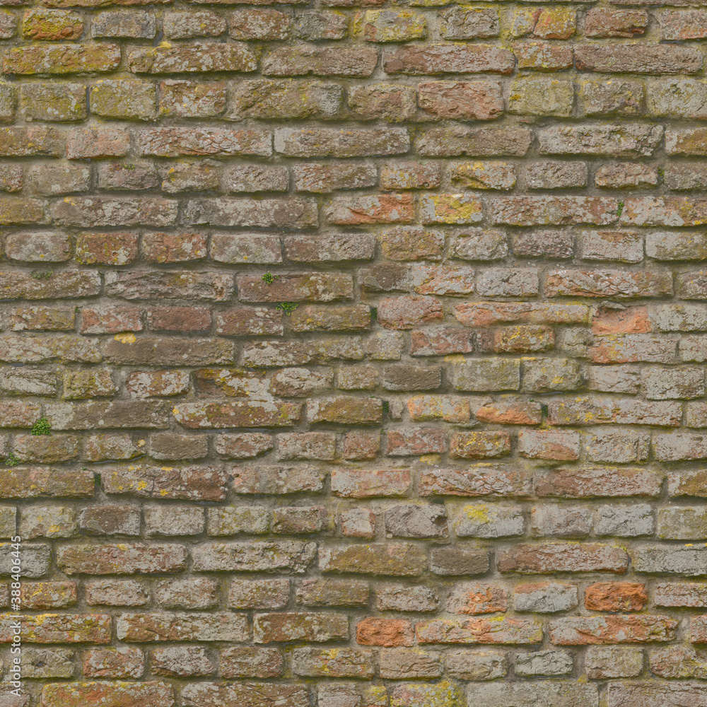 8K castle brick wall Diffuse and Albedo map for 3d materials Stock ...