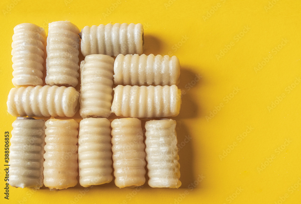 The most traditional of Spanish mazapan sweets Huesos de Santo on ...