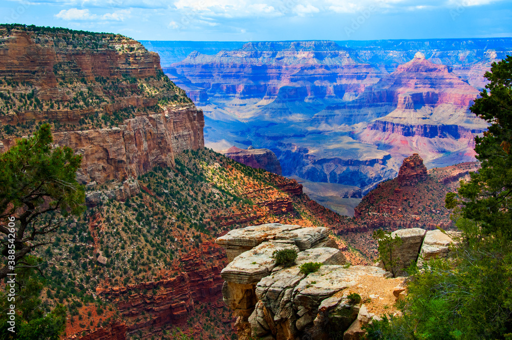 Fotografia do Stock the Grand Canyon in Arizona USA one of the 7 ...