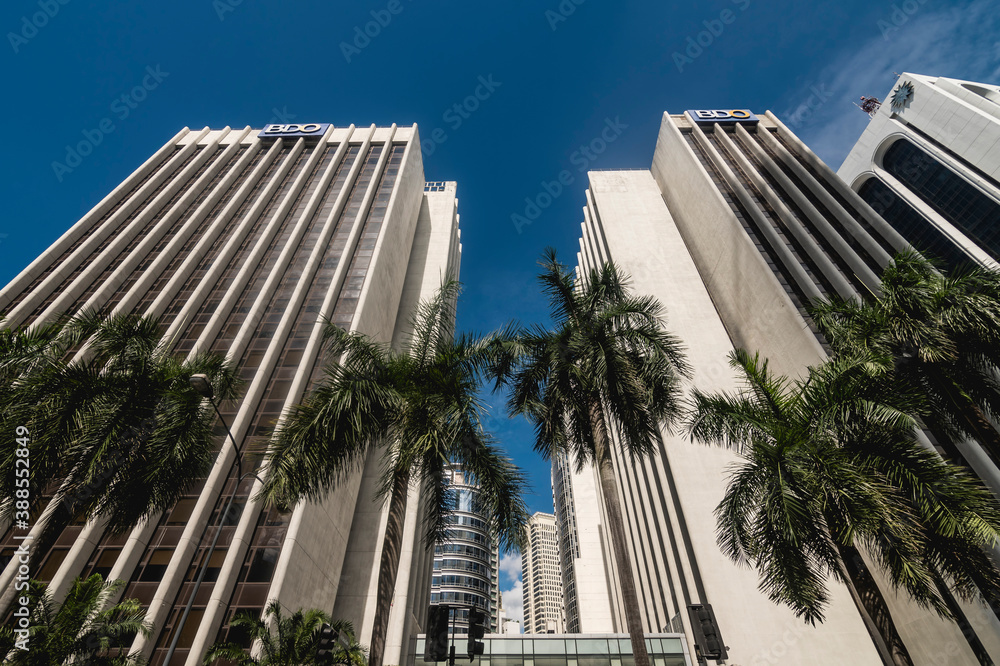 Makati, Metro Manila, Philippines - Oct 2020: BDO Corporate Center ...