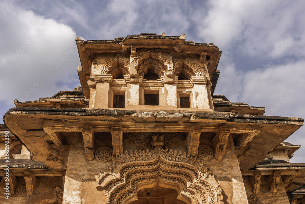 Lotus Mahal is one of the most famous architectural landmarks of Hampi ...