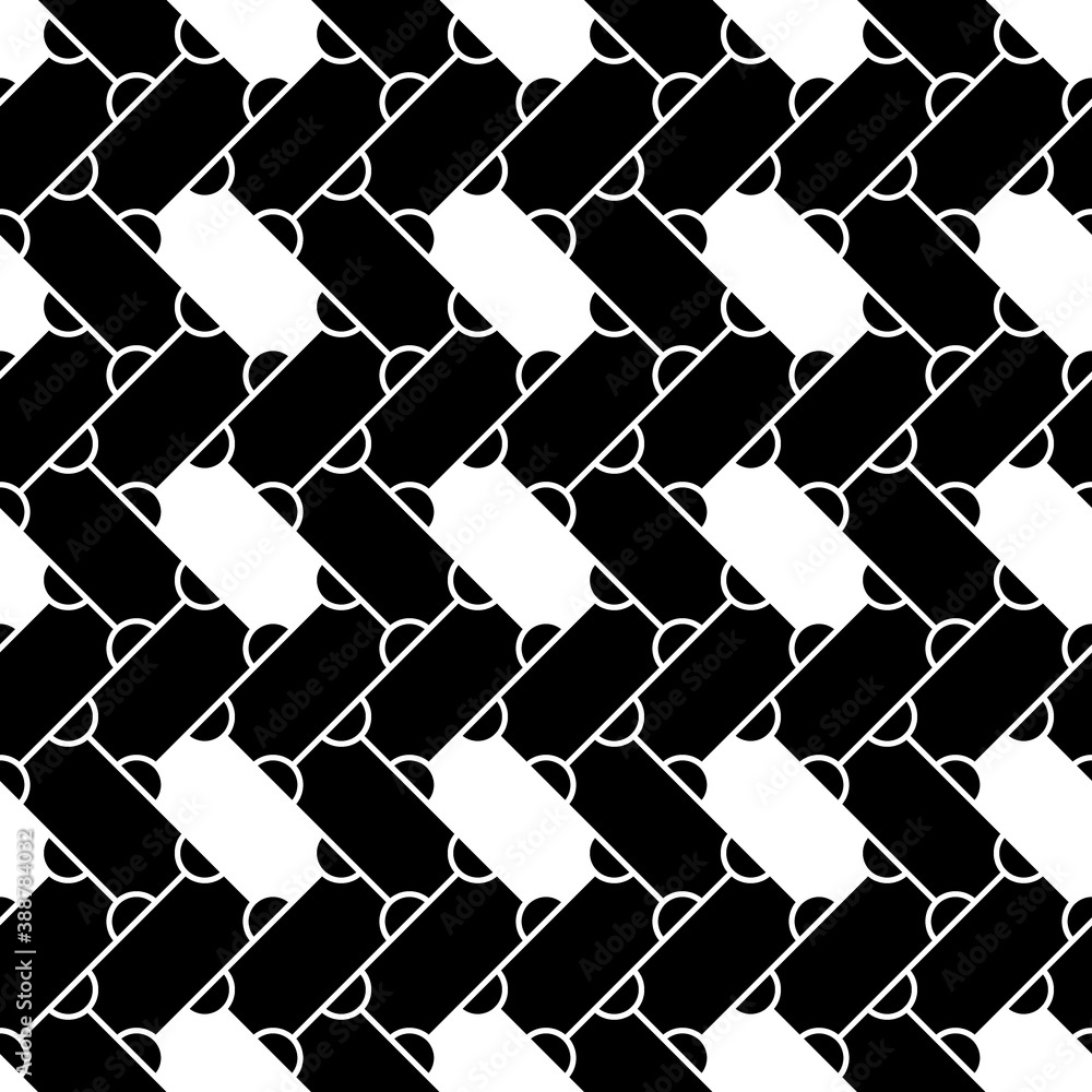 Grid image. Herringbone pattern. Slabs tessellation. Seamless surface ...