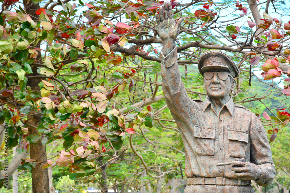 General Douglas MacArthur statue at Corregidor island in Cavite ...