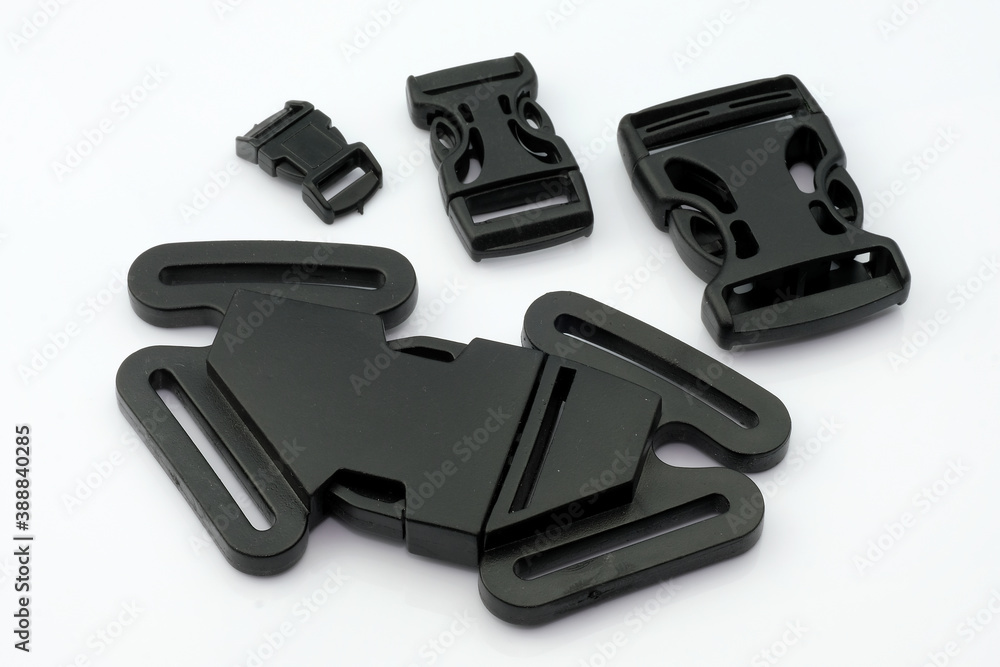 Universal buckle for five-point seat belts for strollers, high chairs ...