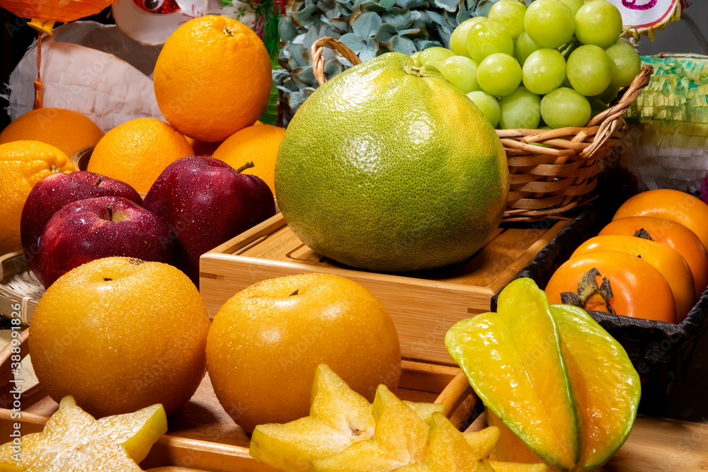 Hong Kong 2020 : Some Traditional Fruits Of The Mid-Autumn Festival ...