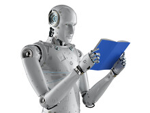 Robot Reading Information Free Stock Photo - Public Domain Pictures