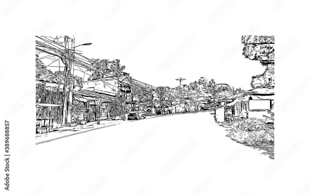 Building view with landmark of Catbalogan is the capital of the ...