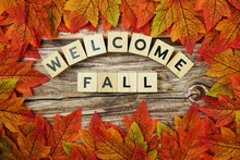 Hello Fall Poster Free Stock Photo - Public Domain Pictures