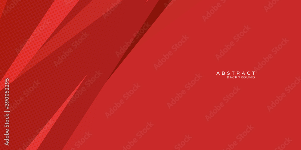 abstract red presentation background with geometric shapes design with ...