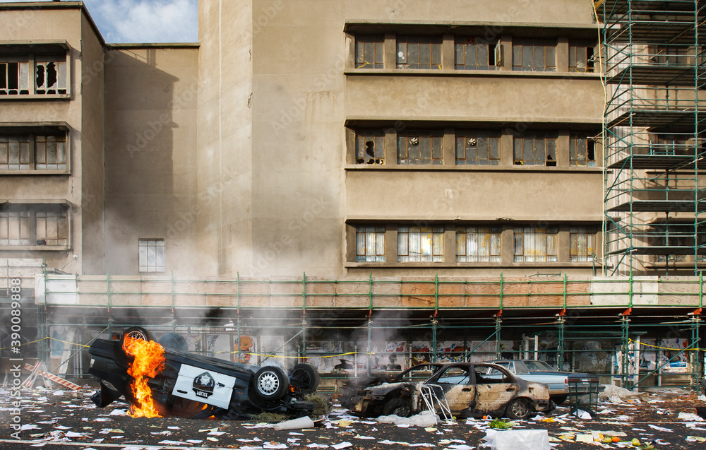 American riots and protests cause vandalism, looting and destruction ...